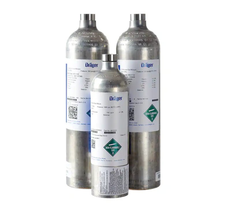 Dräger Calibration Gas and Accessories – WS Supply Store