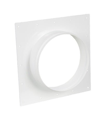 Abatement Outlet/exhaust adapter plate with 8” diameter collar - PN ...