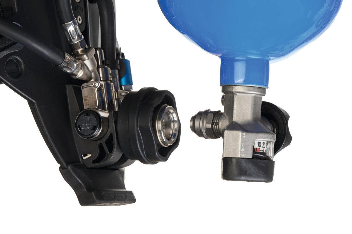 Dräger Cylinder Quick Connect Adaptor 4500 PSI HP - PN: 3357114 – WS ...