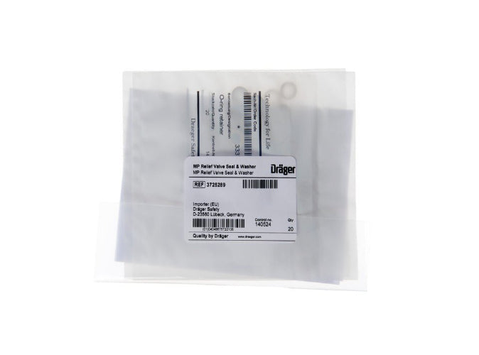 Dräger MP Relief Valve Seal & Washer (20 sets) PN: 3725289 – WS Supply ...