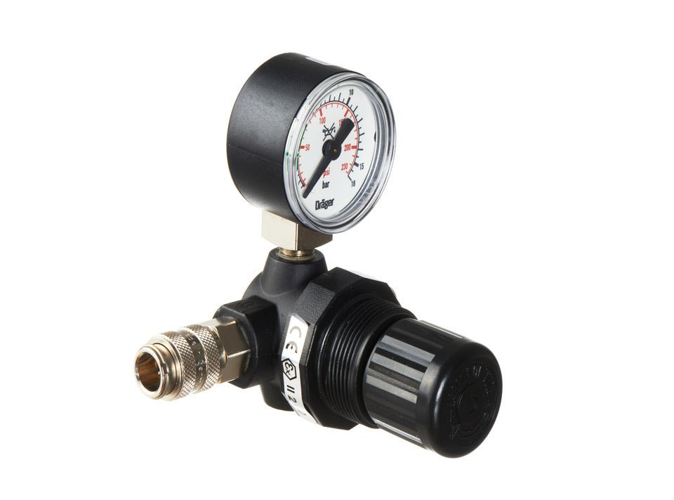 Dräger O2 pressure reducer (20/7 bar adjust.) - PN 6527151 – WS Supply ...